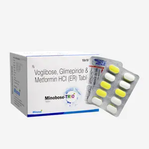 Minobose-Trio Tablets - Minova Life Science