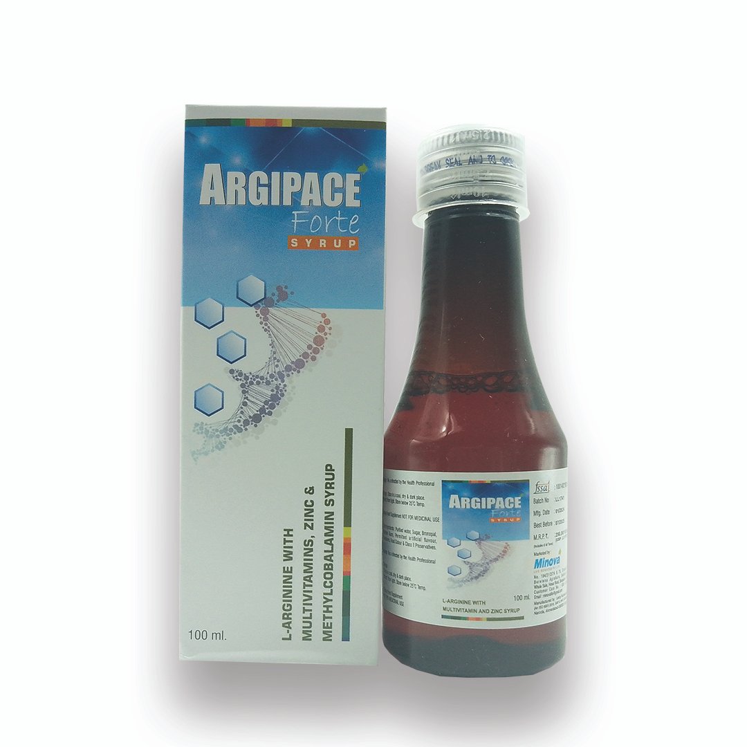 Argipace Forte Syrup - Minova Life Science
